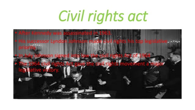 Civil rights movement | PPT