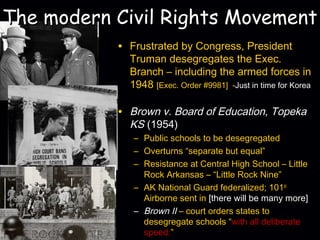 Civil rights movement civics | PPT