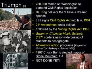 Civil rights movement civics | PPT