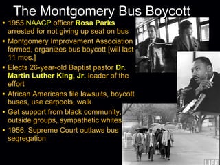 Civil rights movement civics | PPT