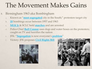 1950s Civil Rights Movement | PPTX