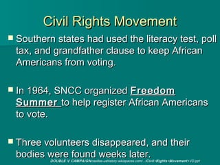 Civil rights movement | PPT