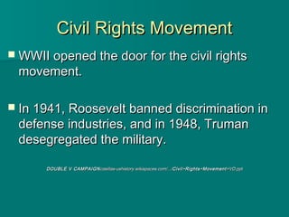 Civil rights movement | PPT