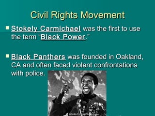 Civil rights movement | PPT