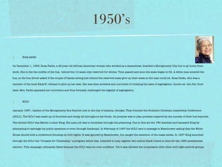 Civil rights movement presentation | KEY