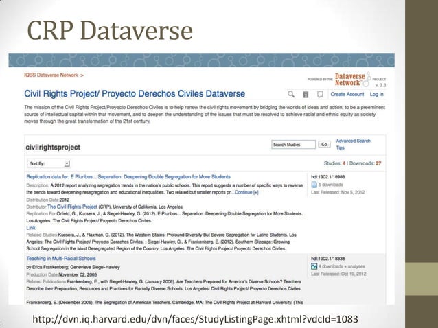 Preservation Strategy for the UCLA Civil Rights Project | PPT