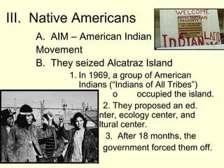 Civil rights unit other movements | PPT