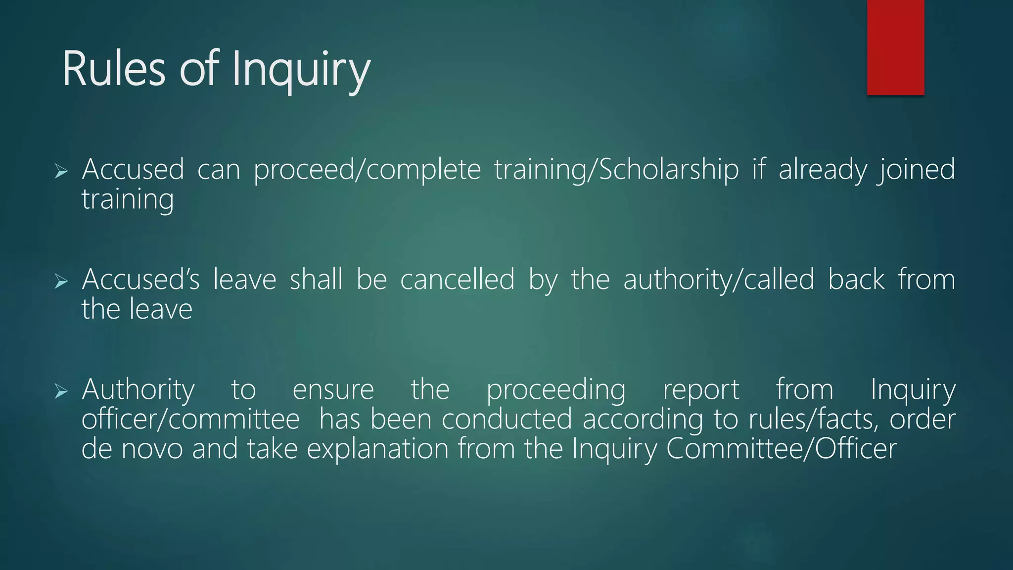 Civil servant efficiency and discipline rules, 2020 | PPTX