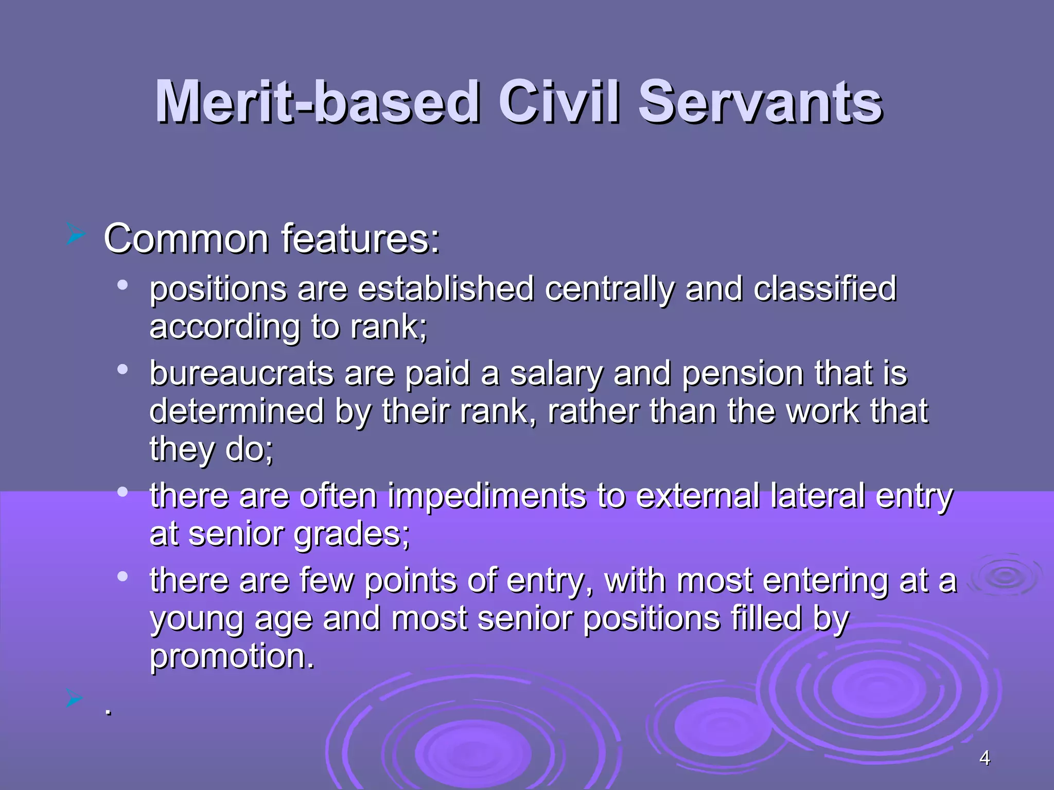 Civil service, Merit system and CSC | PPT