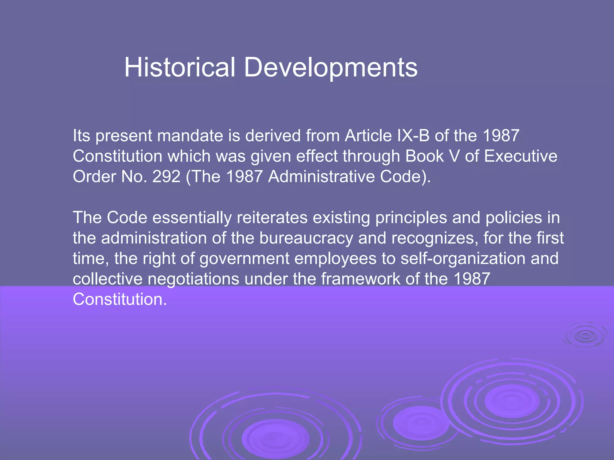 Civil service, Merit system and CSC | PPT