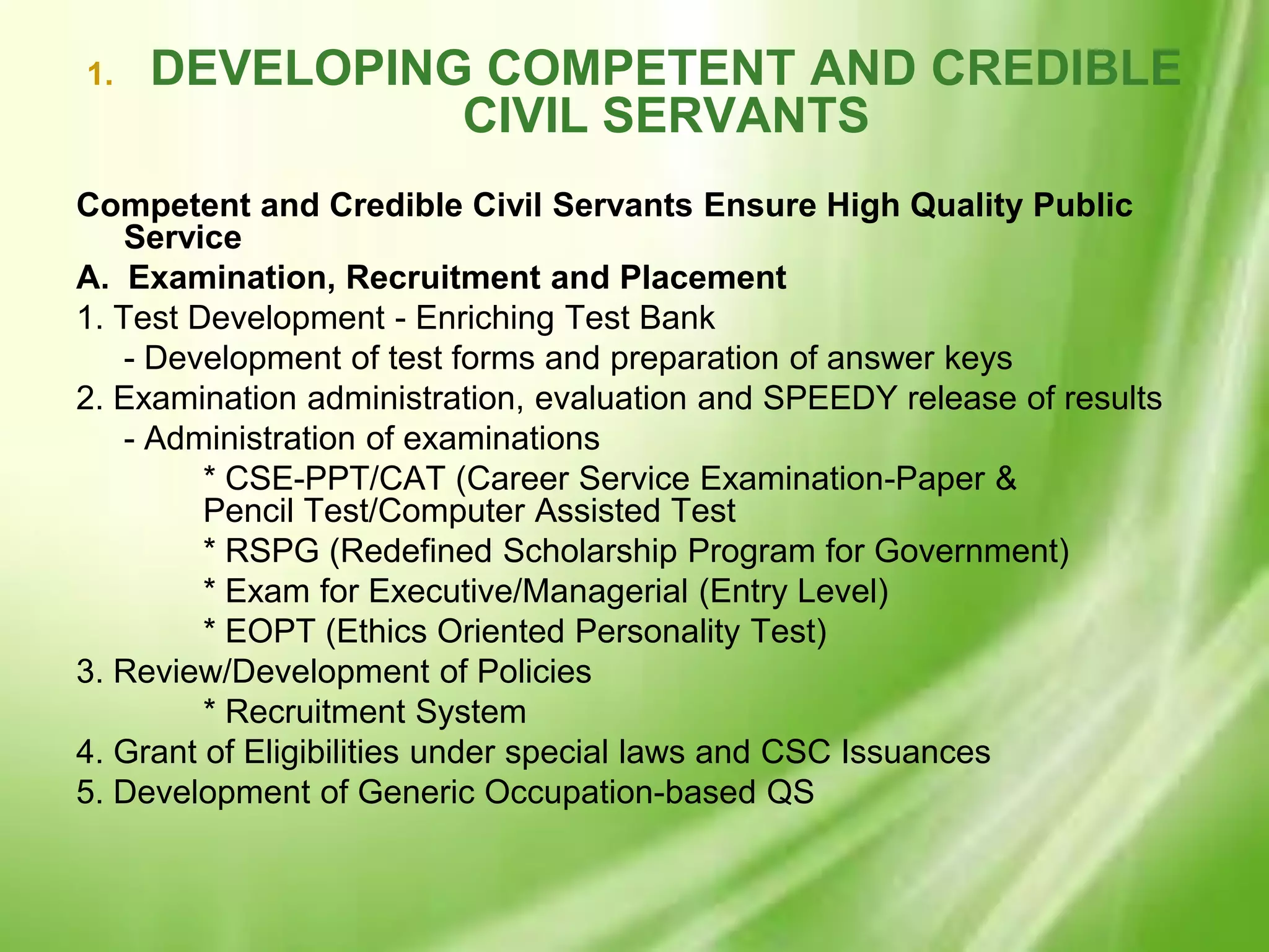 The Philippine Civil Service Commission | PDF