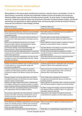 Civil service competency framework | PDF