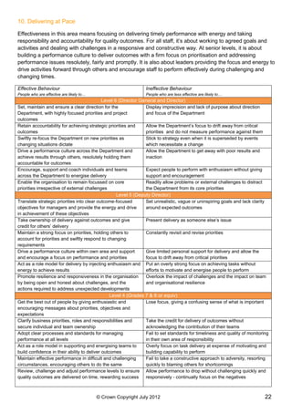 Civil service competency framework | PDF