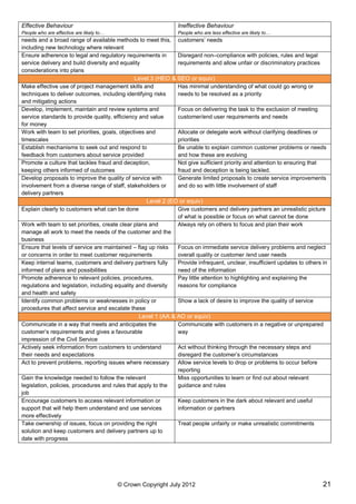 Civil service competency framework | PDF