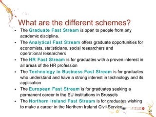 Civil Service Fast Stream | PPT