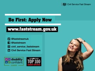 Civil Service Fast Stream | PPTX