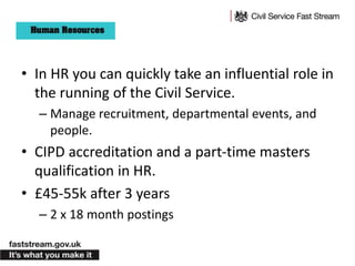 Civil Service Fast Stream | PPTX