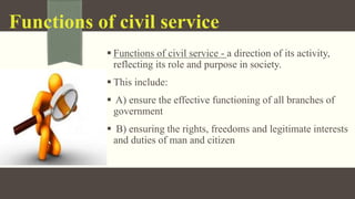 Civil service in Ukraine | PPT