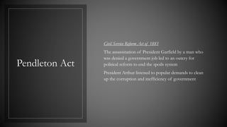 Civil Service Reform | PPTX