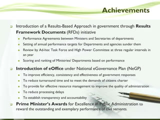 Civil service reforms | PPTX