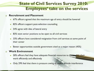 Civil service reforms | PPTX