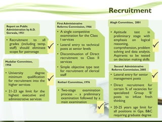 Civil service reforms | PPTX