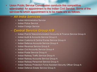 Career in Civil services | PPTX
