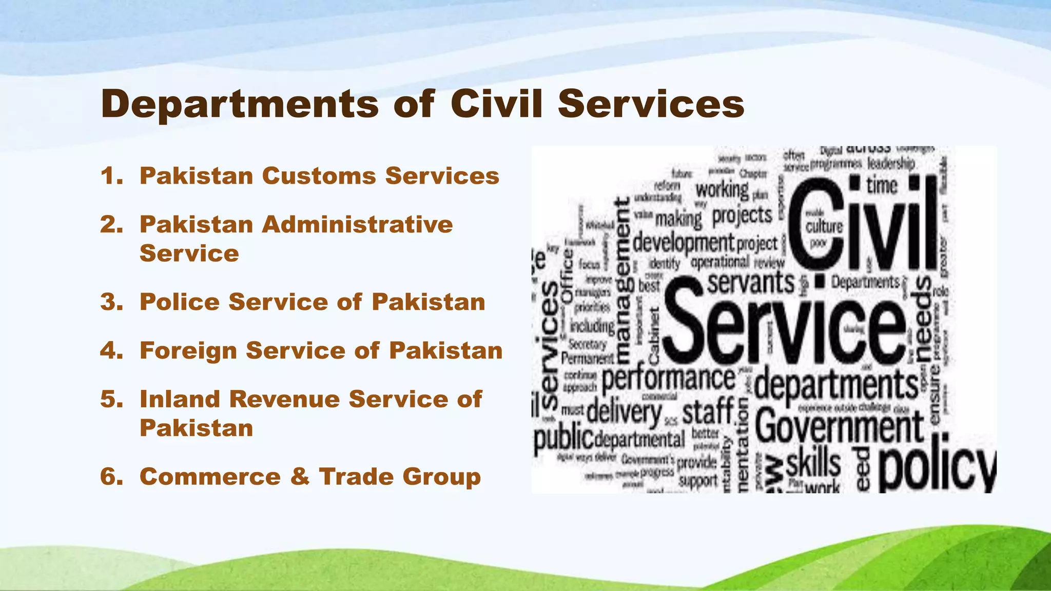 Civil services of pakistan | PPTX