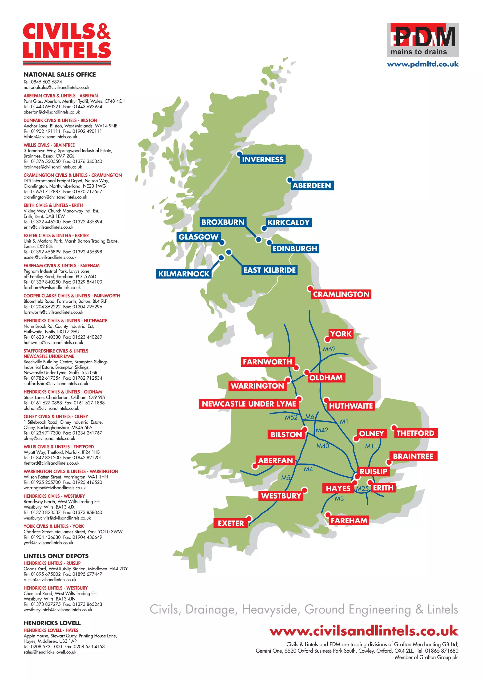 Civils & Lintels - Civil Engineering Products | PDF