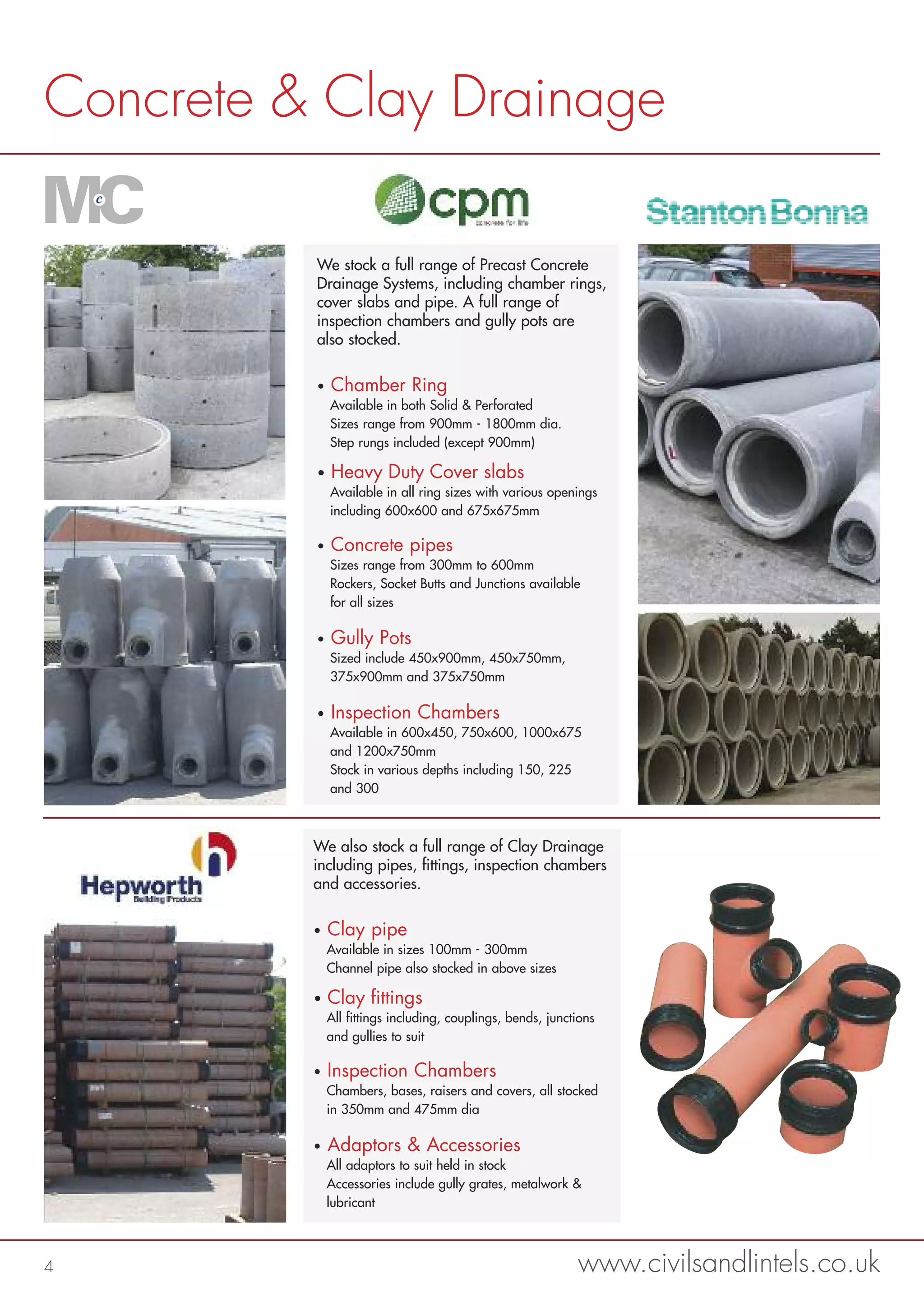 Civils & Lintels - Civil Engineering Products | PDF