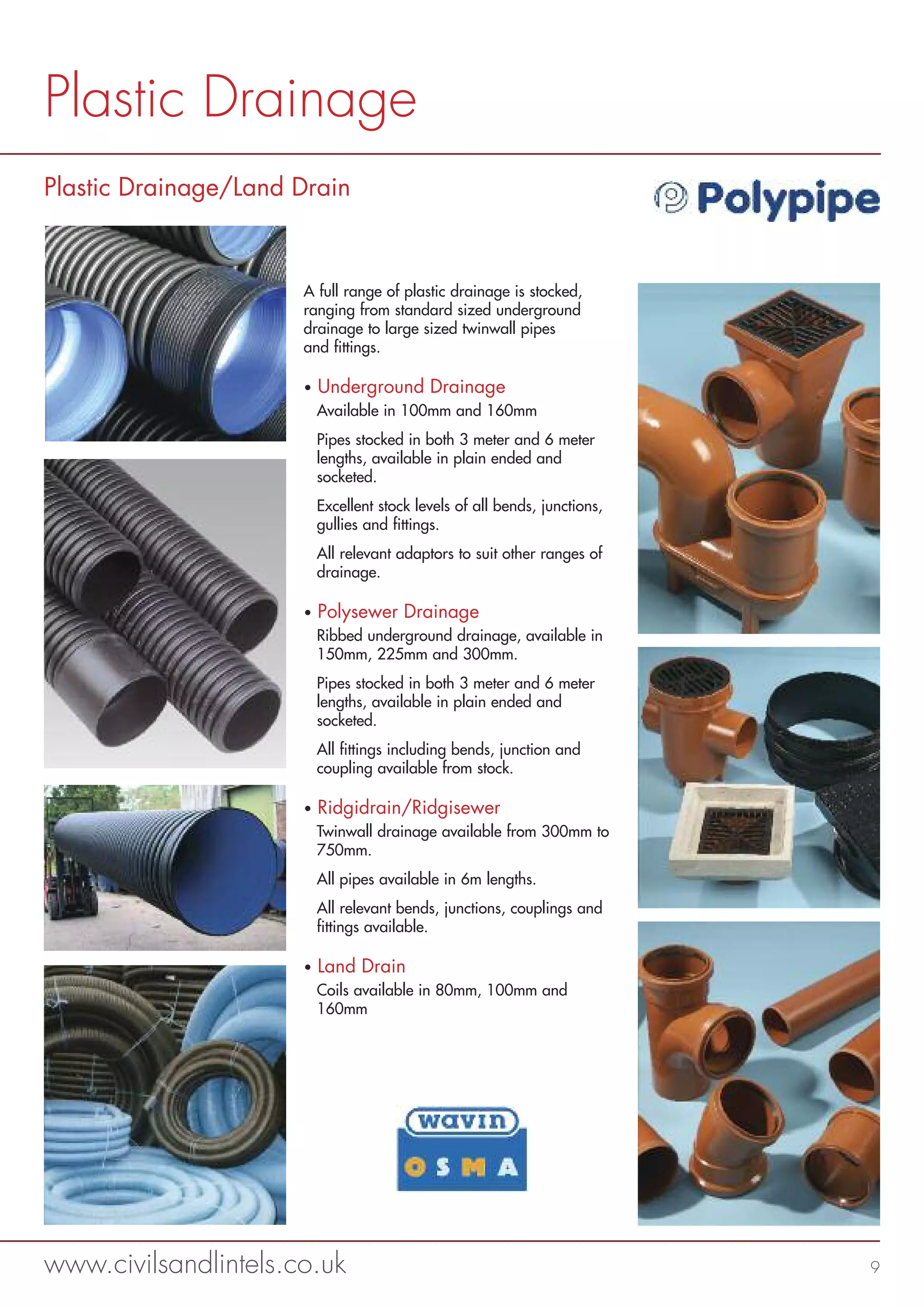 Civils & Lintels - Civil Engineering Products | PDF