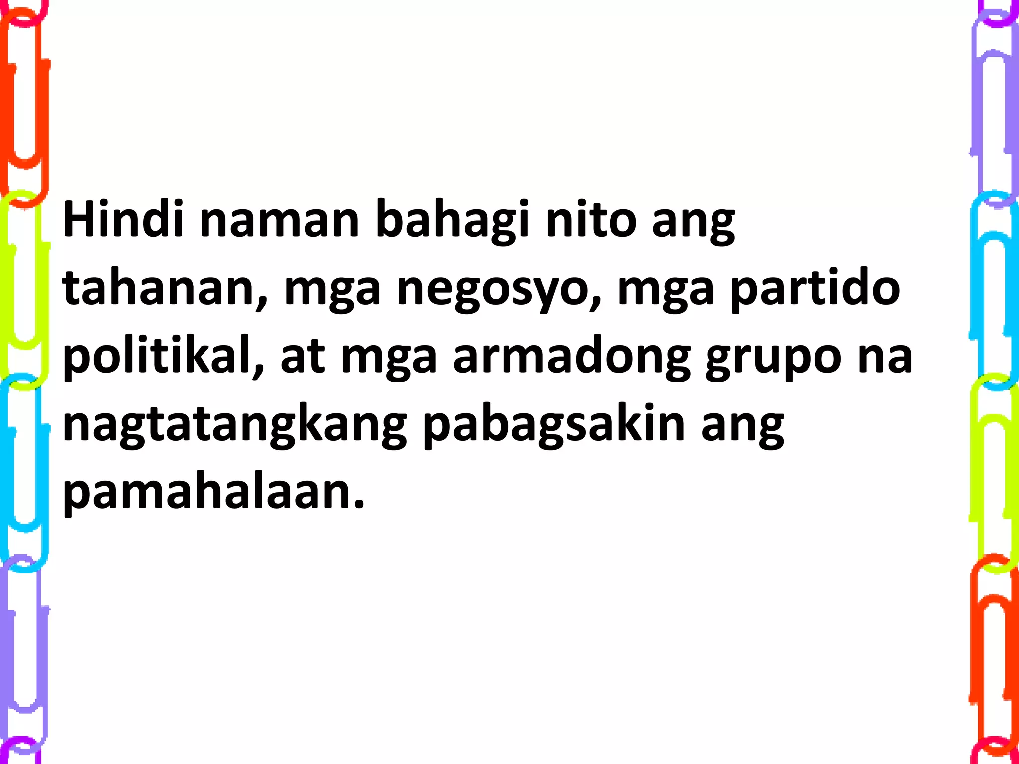 PAKIKILAHOK SA CIVIL SOCIETY | PPTX