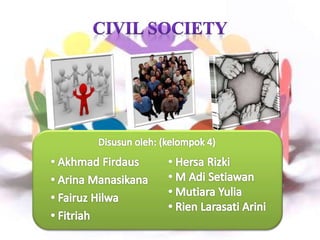 Civil society di indonesia.. | PPSX