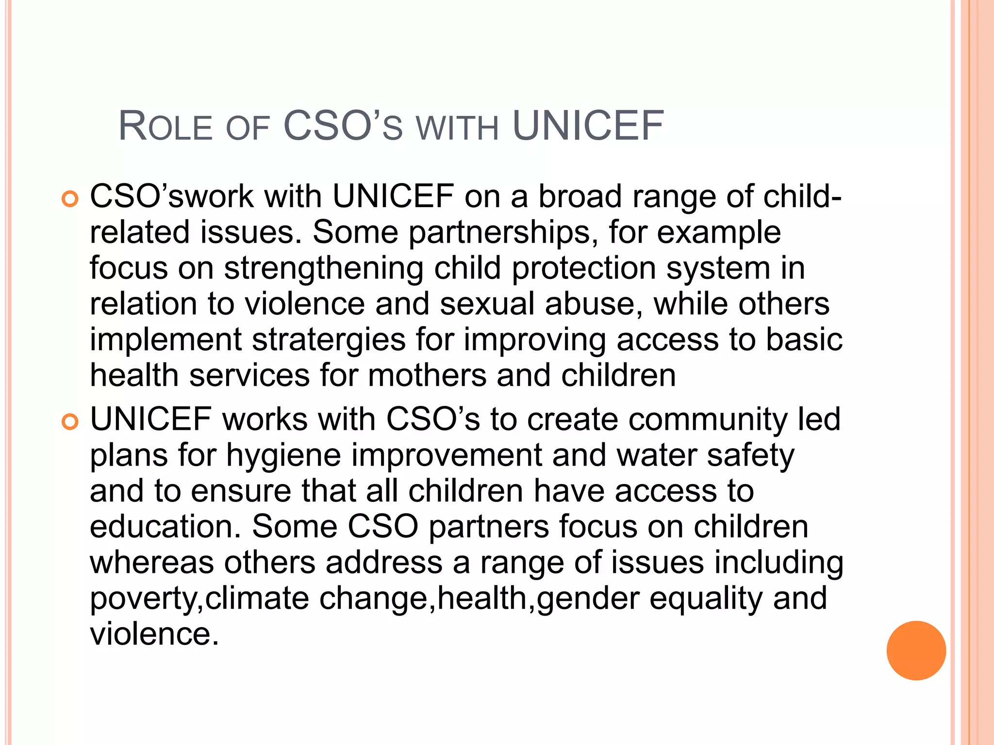 Civil Society Organisation (CSO) | PPTX