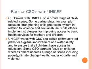 Civil Society Organisation (CSO) | PPTX
