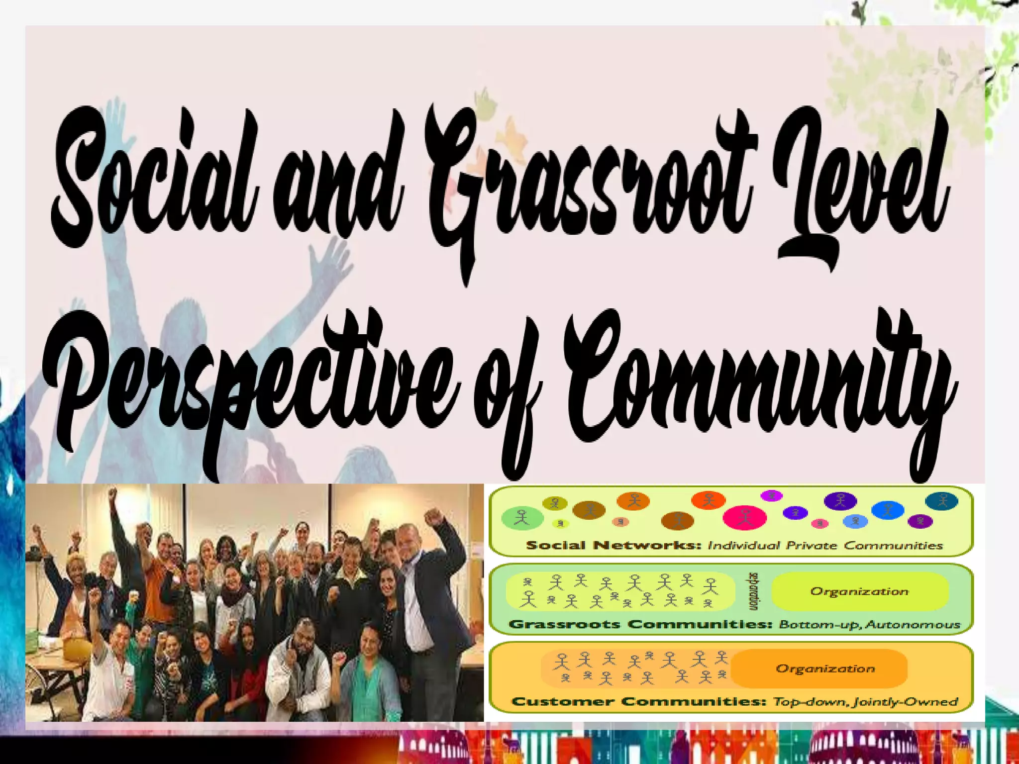 CIVIL SOCIETY PERSPECTIVE OF COMMUNITY | PPTX
