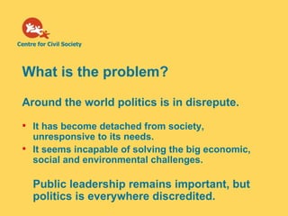 Civil Society Politics | PPT