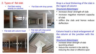 Civil structural engineering - Flat slab design | PDF