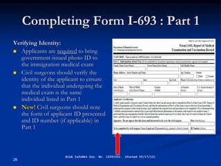 Immigration Medical Exams and the I-693 Form | PDF