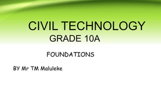 Civil technology presentation | PPTX
