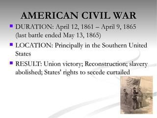 Civil war | PPT