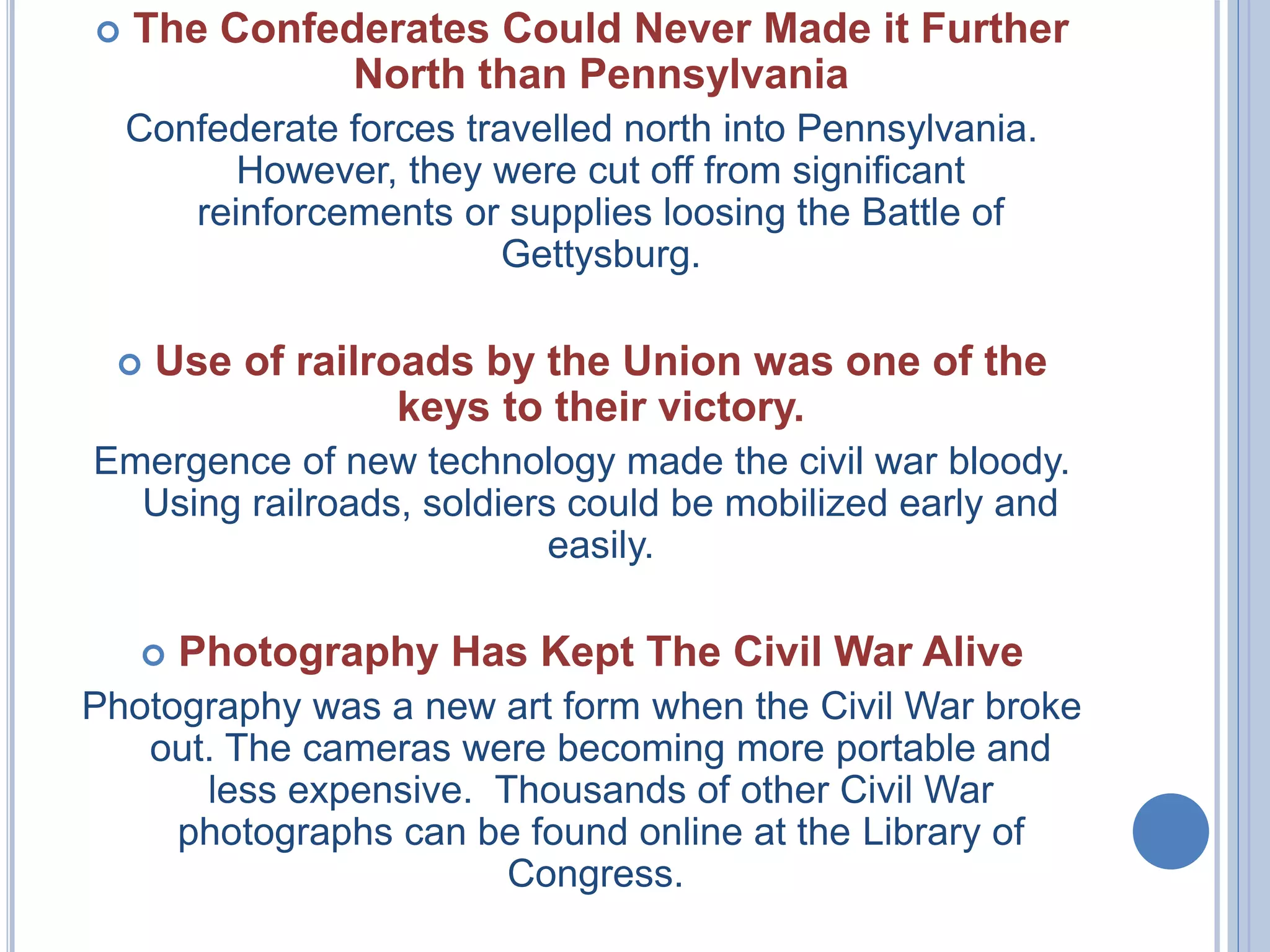 Facts About Civil War | PPTX | Death, Injury, or Military Conflict ...