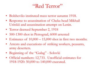The Russian Civil War | PPT
