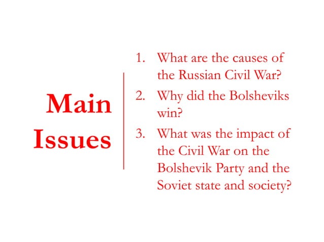 The Russian Civil War | PPT