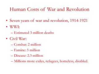 The Russian Civil War | PPTX
