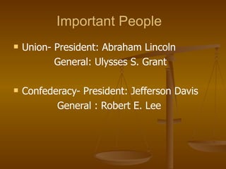 Civil War Battles | PPT