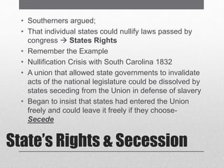 Civil War Causes | PPT