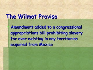 Civil war 1850's issues.ppt