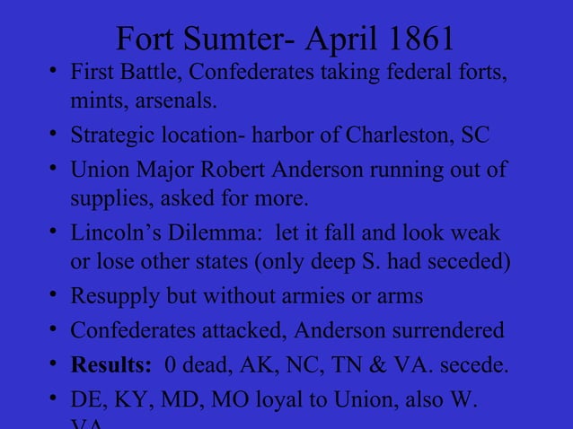 Civil war battles powerpoint | PPT