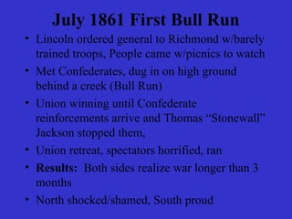 Civil war battles powerpoint | PPT